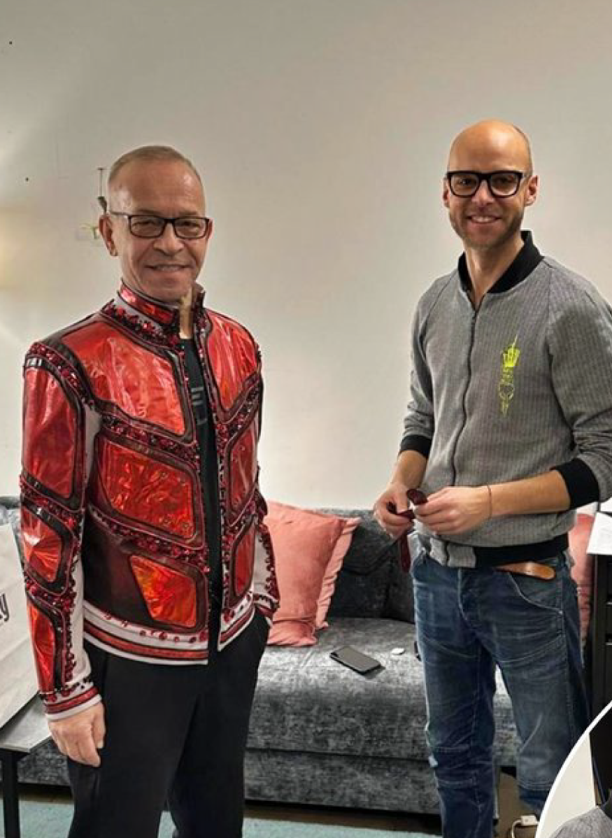 Kastytis Kerbedis turns every performance into a style celebration ...